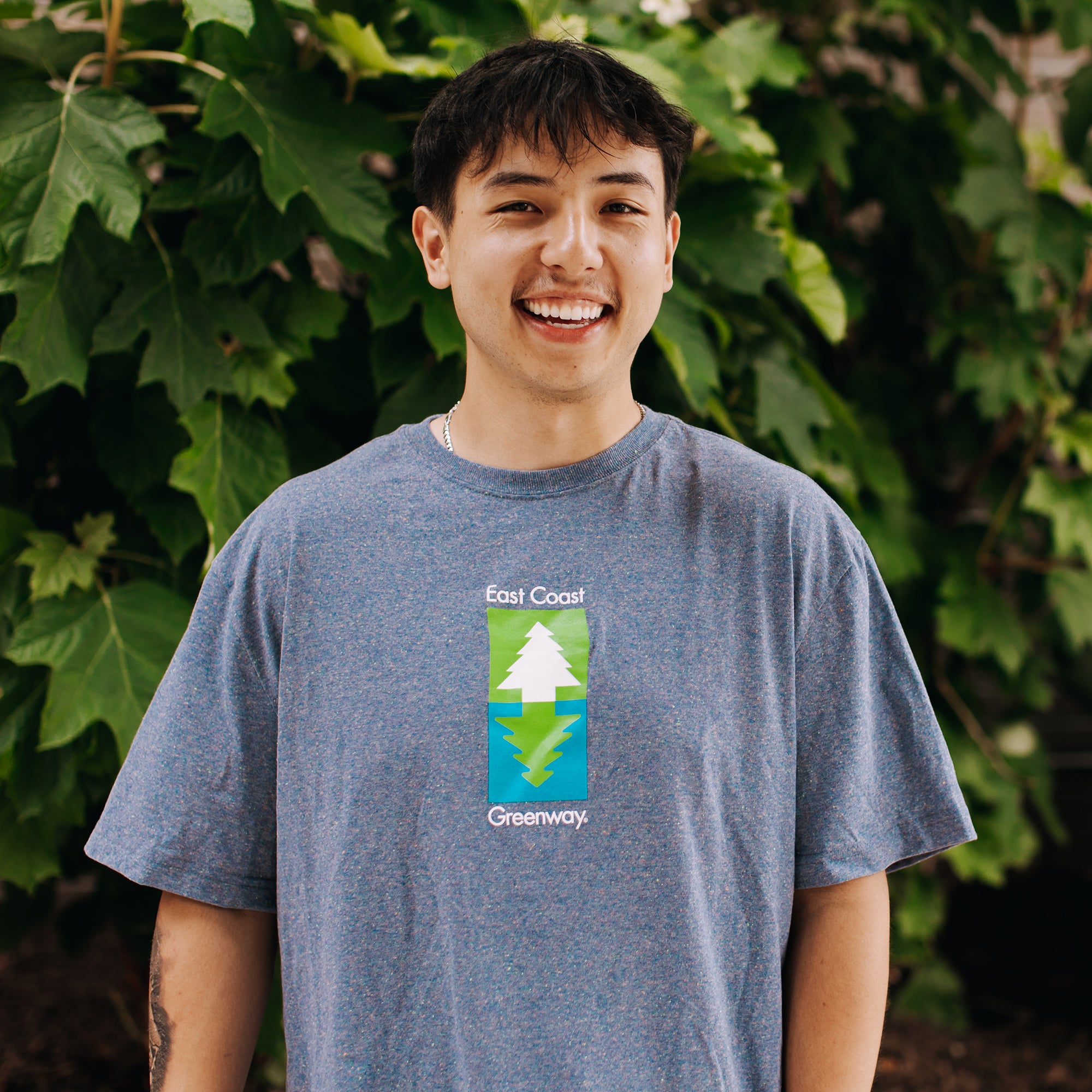 East Coast Greenway Logo Eco Tee | East Coast Greenway